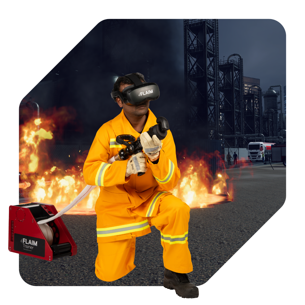 Industrial Firefighting VR Training for High-Risk Industries